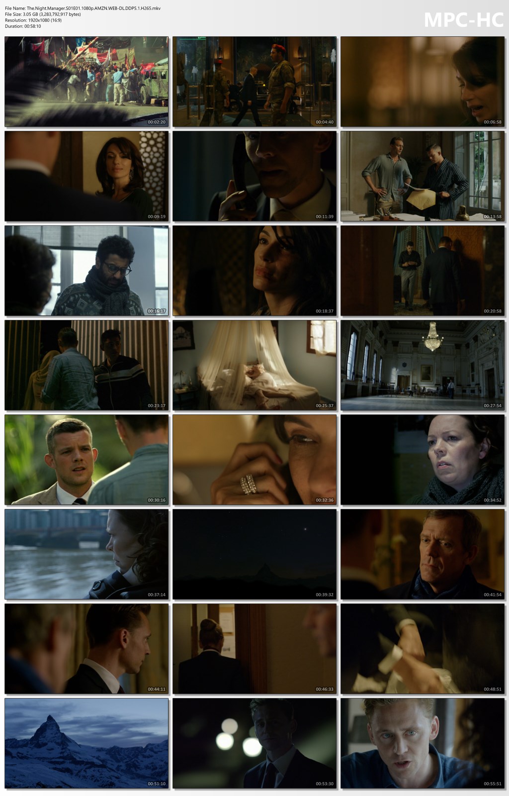 [AMZN] The Night Manager (2016) สายลับสองหน้าผ่าองค์กรเถื่อน Season 1 ...